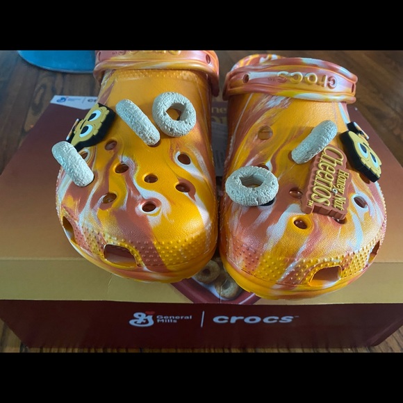CROCS | Shoes | Brand New In Box Honey Nut Cheerios X Crocs | Poshmark